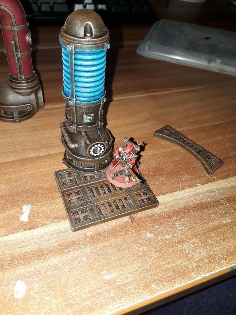 Download free STL file Smokestack addon for Sector Mechanicus • 3D ...