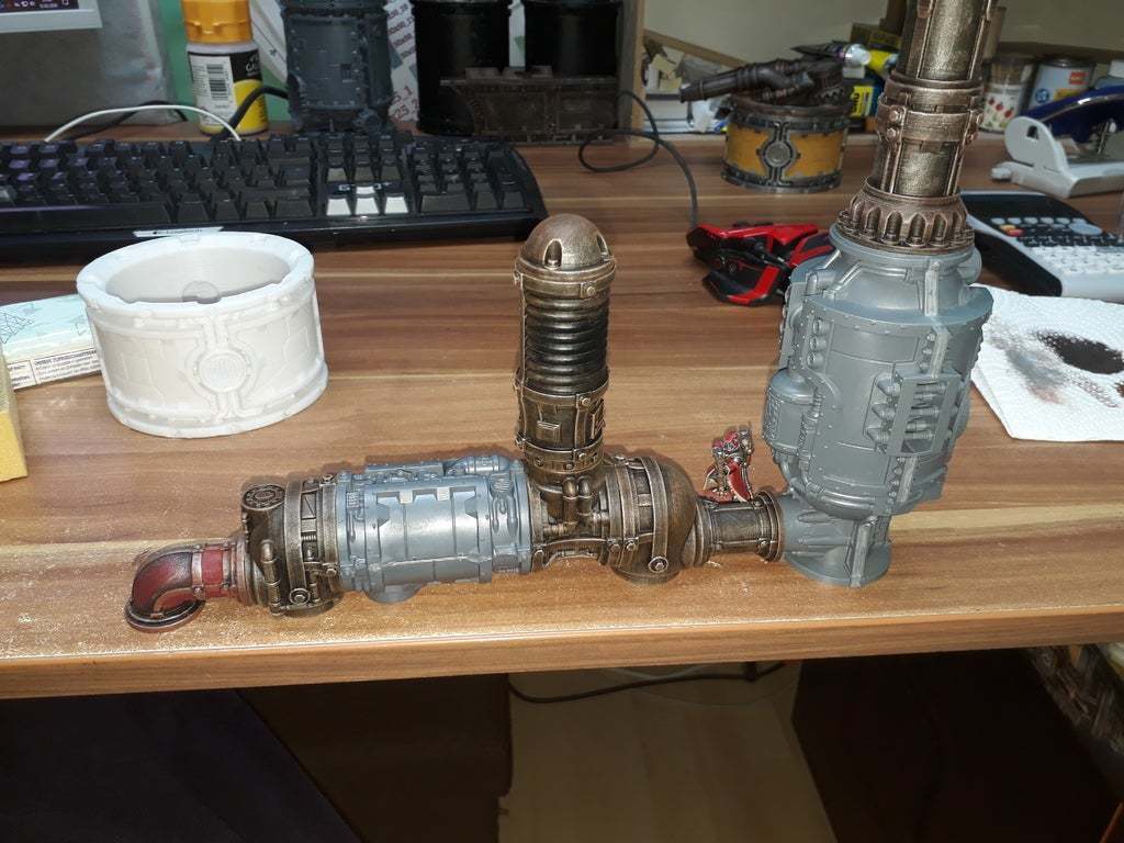 Download free STL file Smokestack addon for Sector Mechanicus • 3D ...