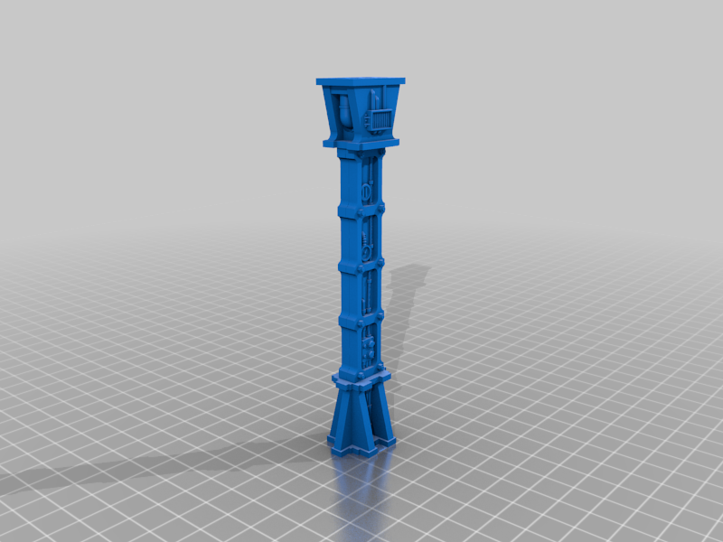 Free STL file Walkway single support pillar・Model to download and 3D ...
