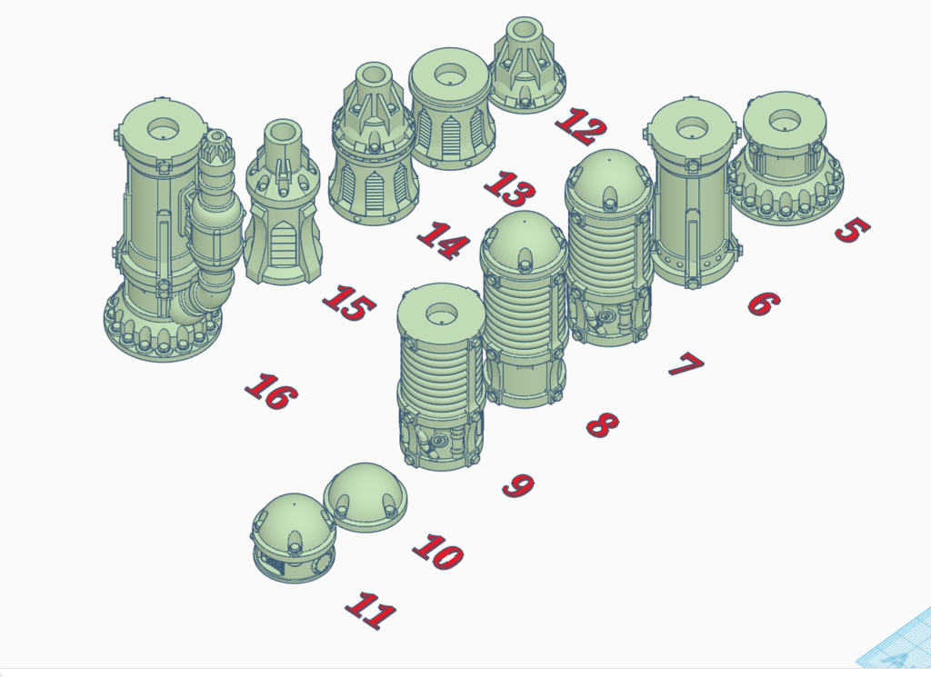 Download free STL file Smokestack addon for Sector Mechanicus • 3D ...