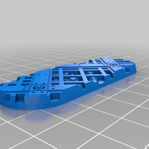Download free STL file 70x25mm Slot Shape Bases "Walkway" • 3D print ...