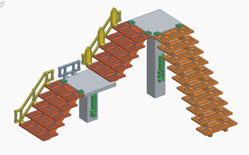 Download free STL file SM Stairs • 3D printing model ・ Cults
