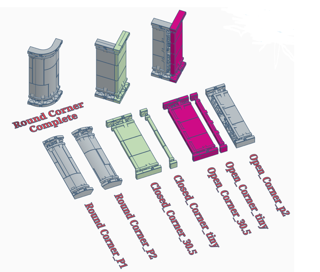 Free STL file SM Wall Link 4 🔗・Template to download and 3D print・Cults