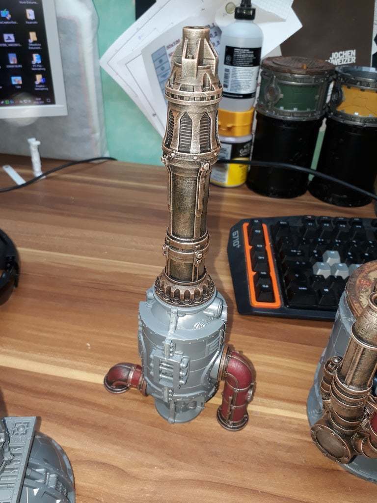 Download free STL file Smokestack addon for Sector Mechanicus • 3D ...