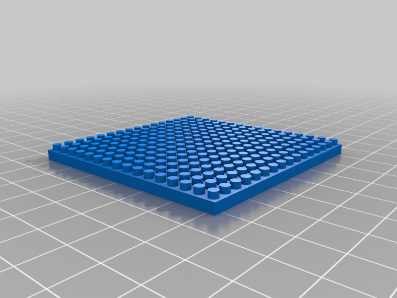 Free 3D file Mini building blocks 4x1 4x2 10x10 16x16 20x20・3D printing ...