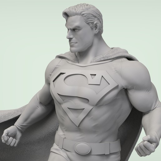 Download STL file Superman - Alex Ross 3D print model • 3D printing ...