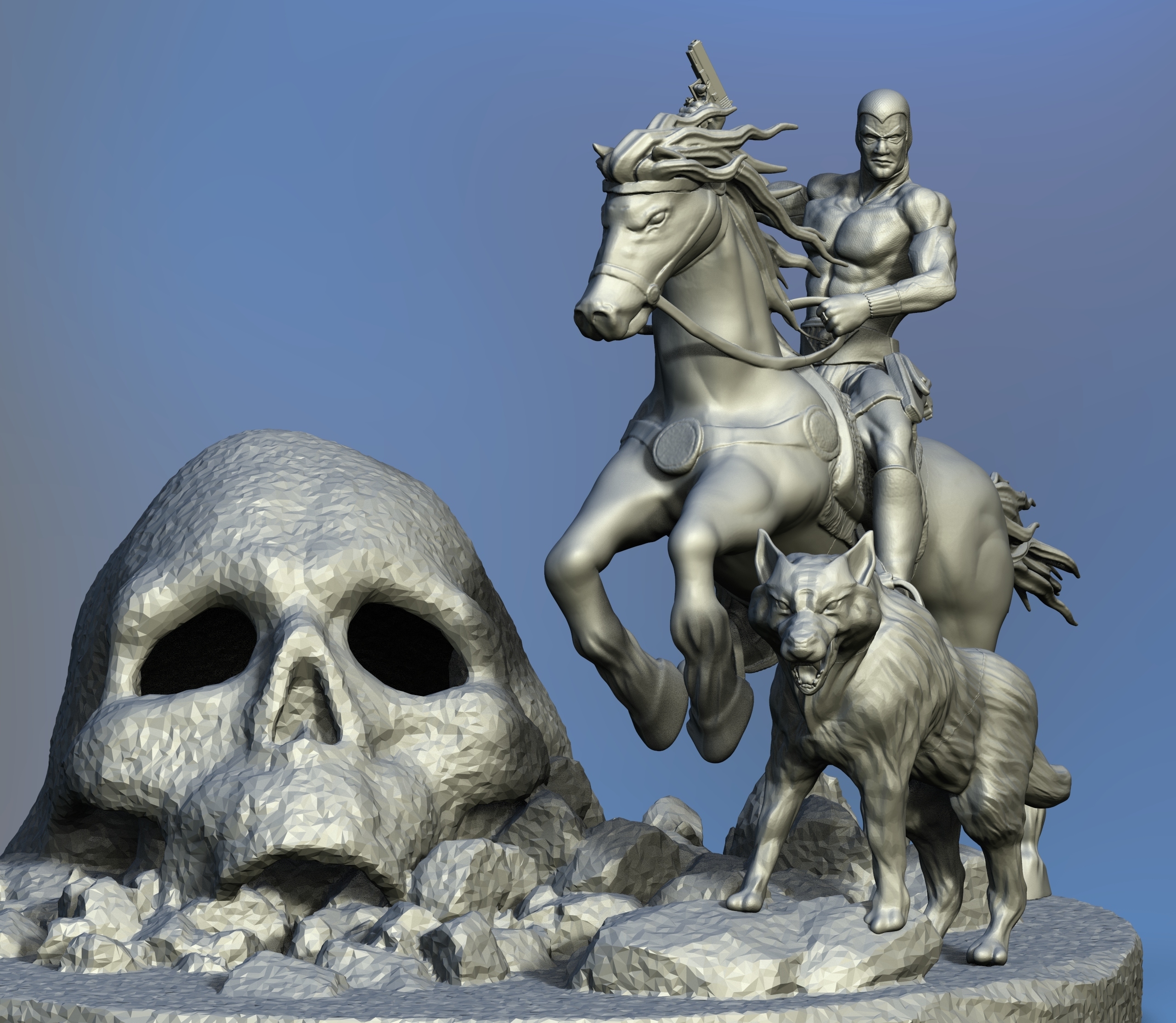 3D file THE PHANTOM 🎨・Model to download and 3D print・Cults