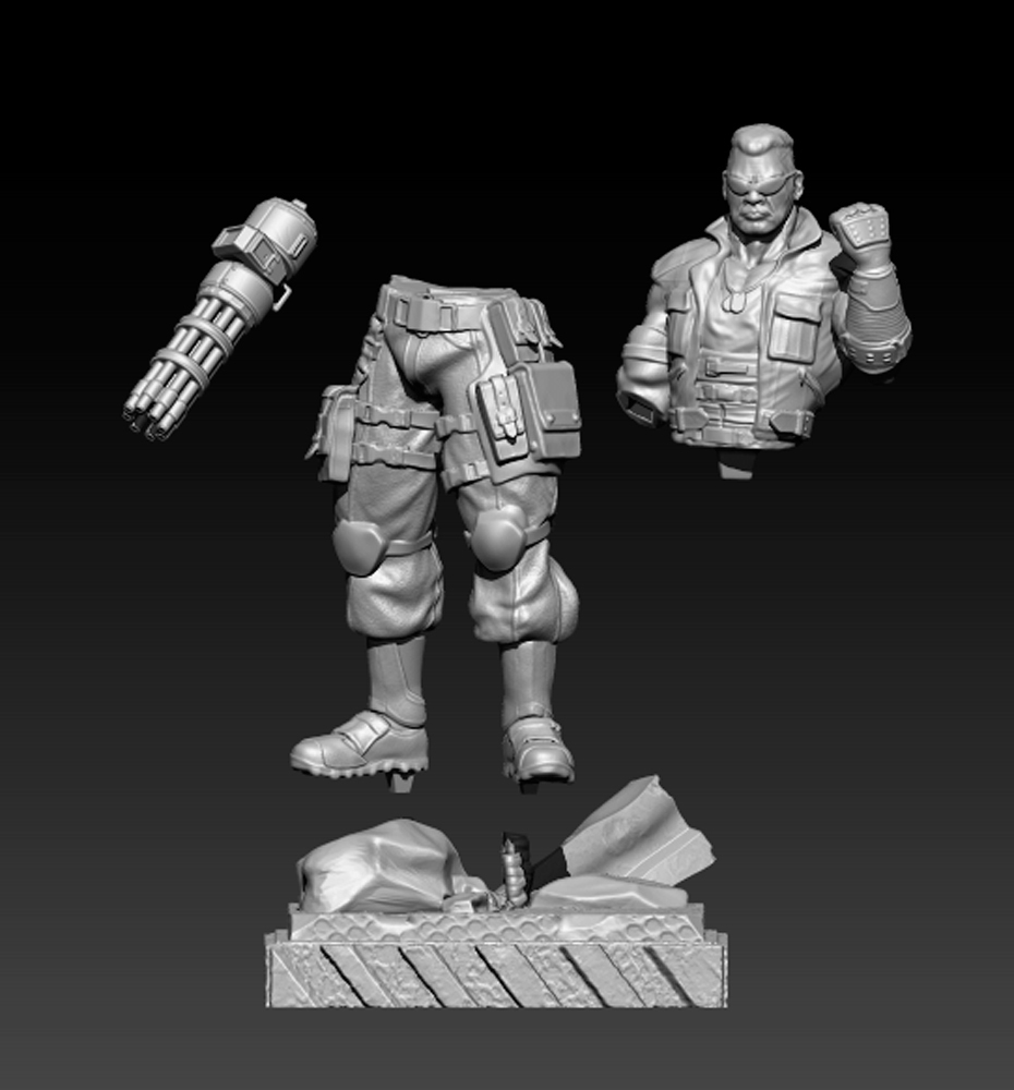 3D file KAI BARRET WALLACE・3D printable model to download・Cults