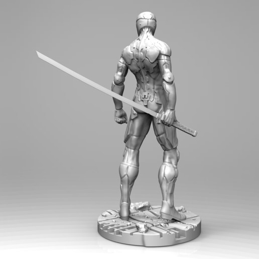Download STL file Cyborg Ninja Metal Gear • 3D printable design ・ Cults