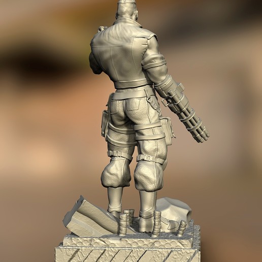 Download STL file KAI BARRET WALLACE • 3D print template ・ Cults