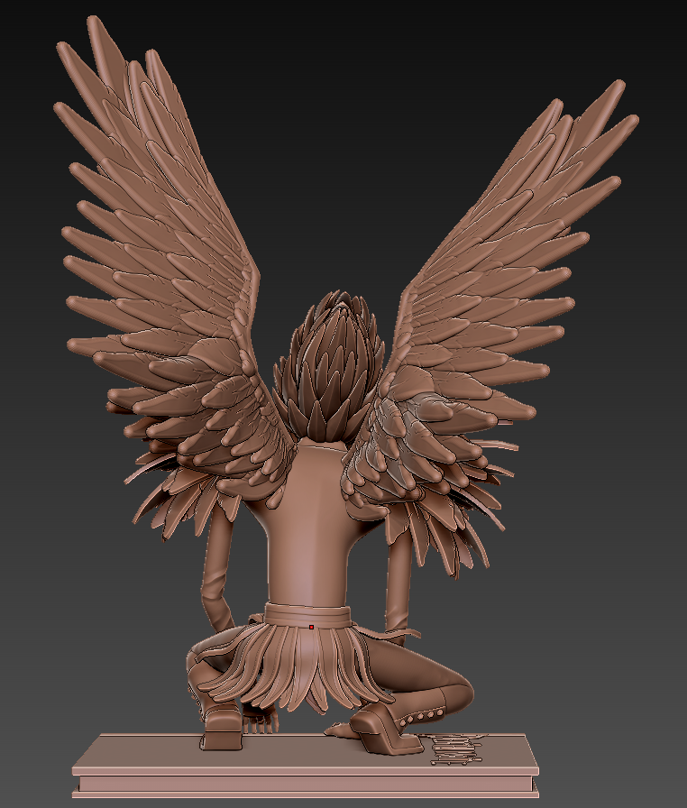 OBJ file Ryuk・3D print object to download・Cults