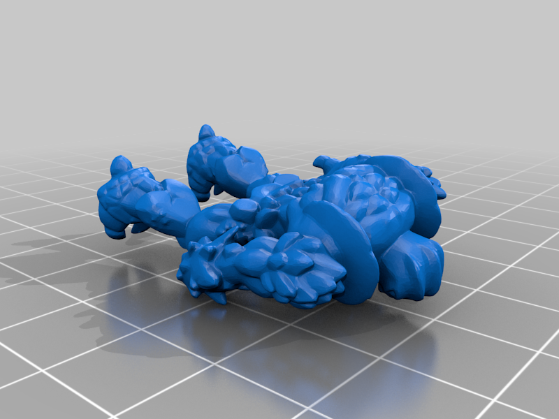 Archivo 3D gratis Alien monster miniature・Plan para descargar y ...