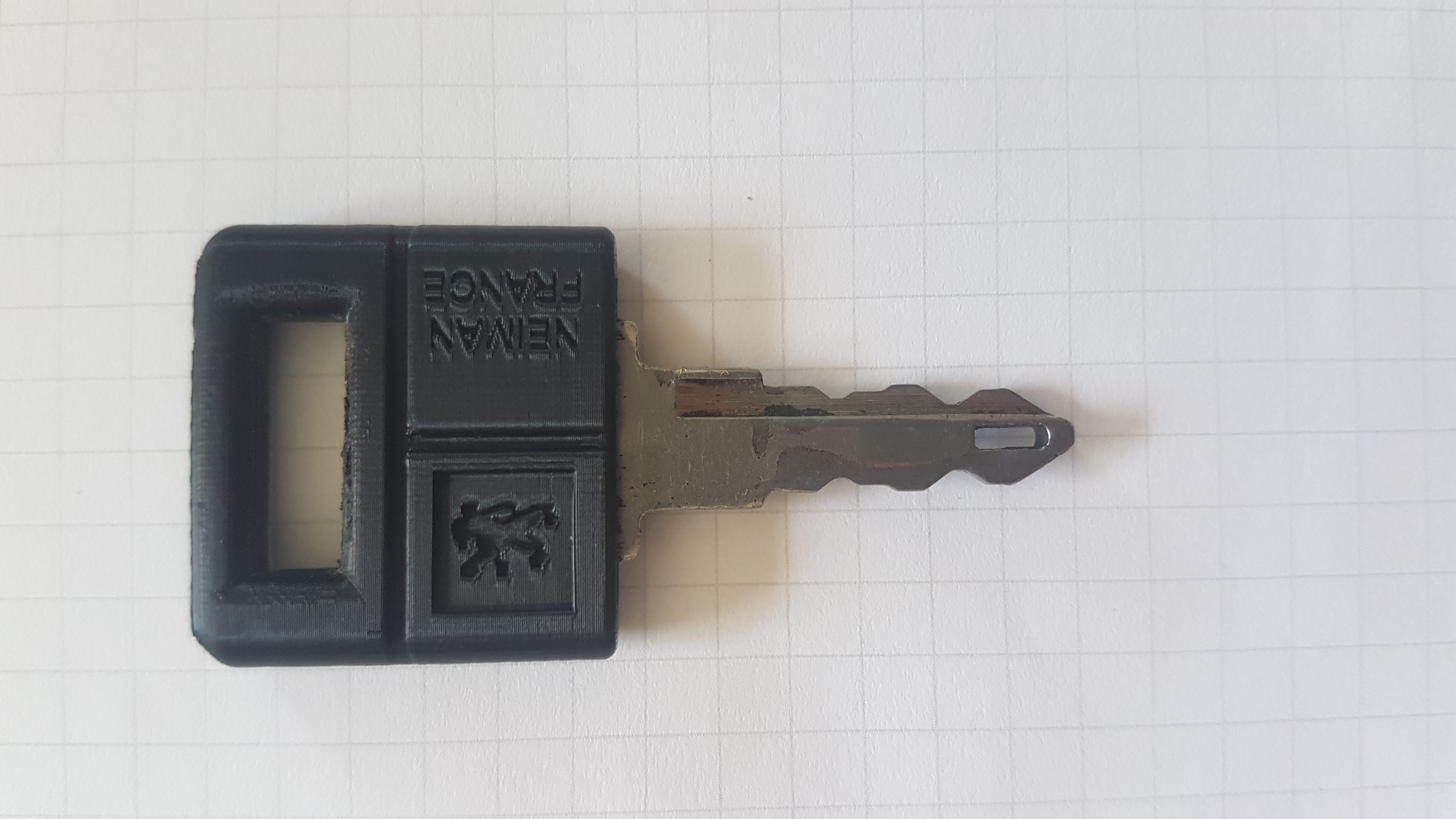 Download free STL file Peugeot 205 Key • 3D printer model ・ Cults
