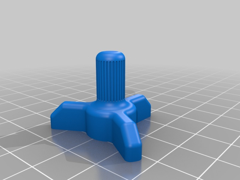 Free 3D file Fast LCD KNOB・3D printer model to download・Cults