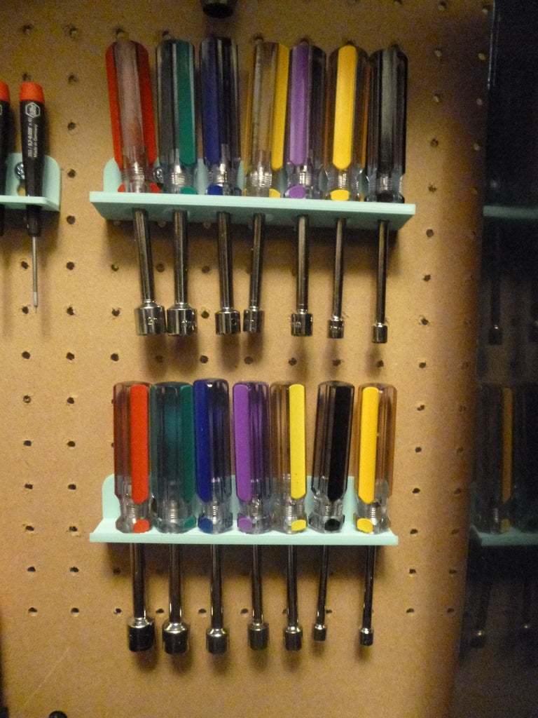 Free STL file Nut Driver Rack・3D print model to download・Cults