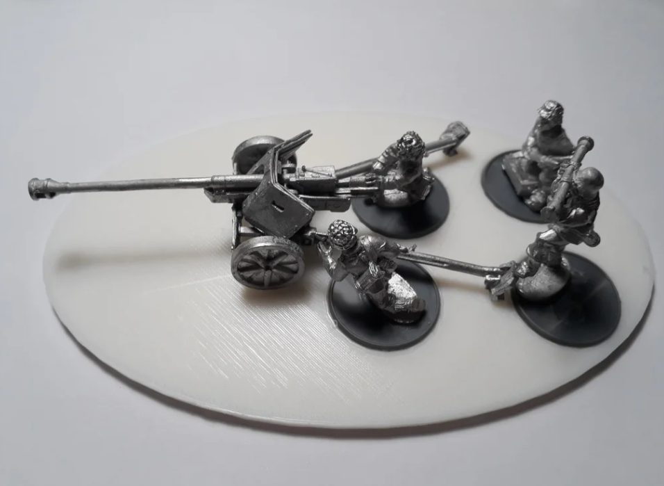 Free STL file Pak40 Bolt Action anti-tank barrel base・3D printer design ...