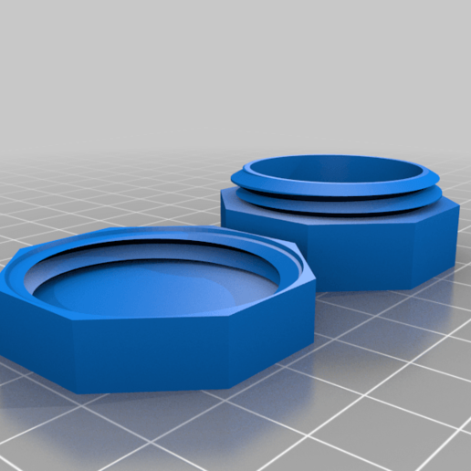 Download free 3D printer templates Small screwtop container ・ Cults