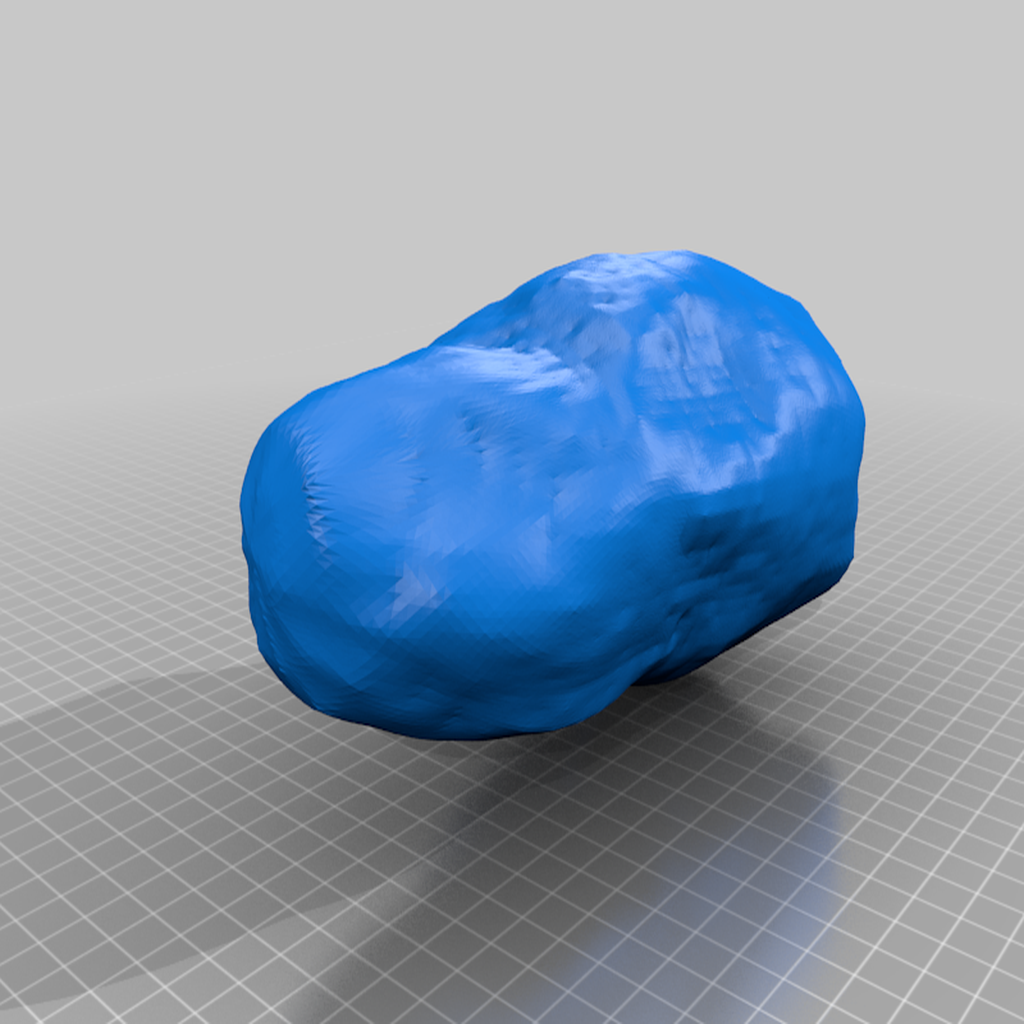 Free STL file 1P/Halley scaled one in 200 thousand ☄️・3D print design ...