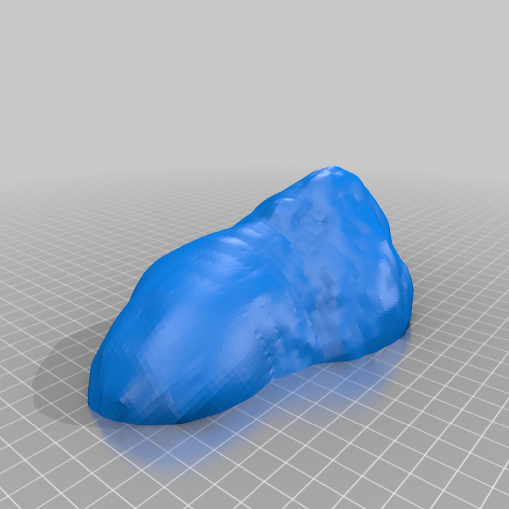 Free STL file 1P/Halley scaled one in 200 thousand ☄️・3D print design ...