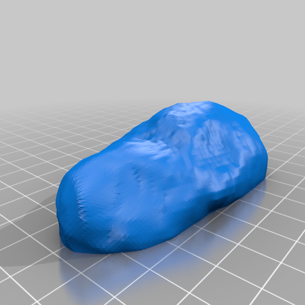 Free STL file 1P/Halley scaled one in 200 thousand ☄️・3D print design ...