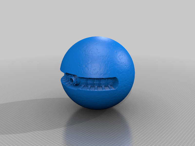 Free STL file Starkiller Base scaled one in ten million 🛰・3D printing ...