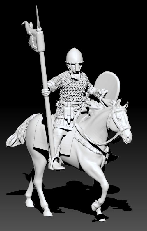 Free STL file Norman mounted warrior 🎲・Design to download and 3D print ...