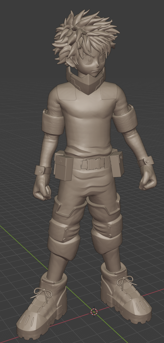 3D file Izuku Midoriya – ( Deku ) _ My Hero Academia・3D printing model ...