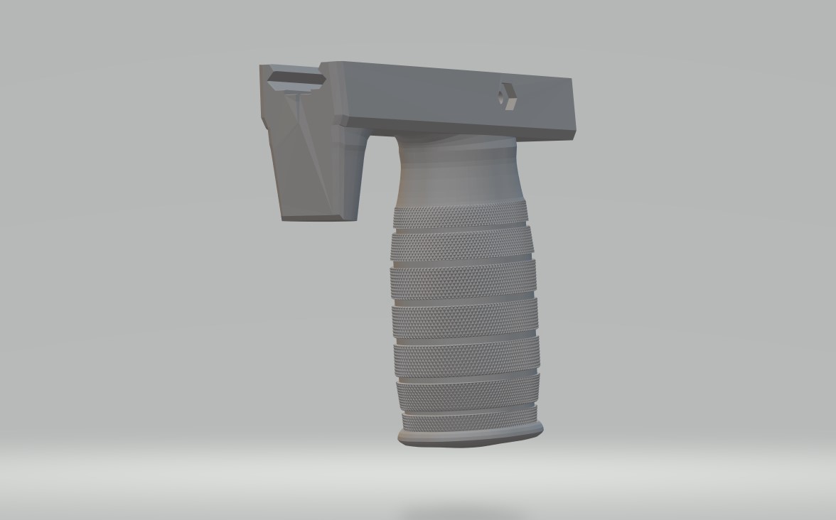 STL file foregrip・3D print design to download・Cults