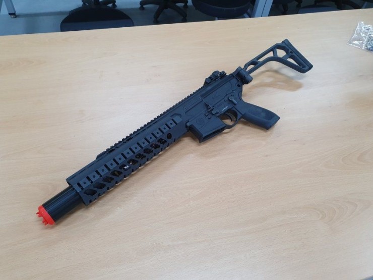 3D file FOLDABLE SKELETON AIRSOFT STOCK 💀・3D print design to download・Cults