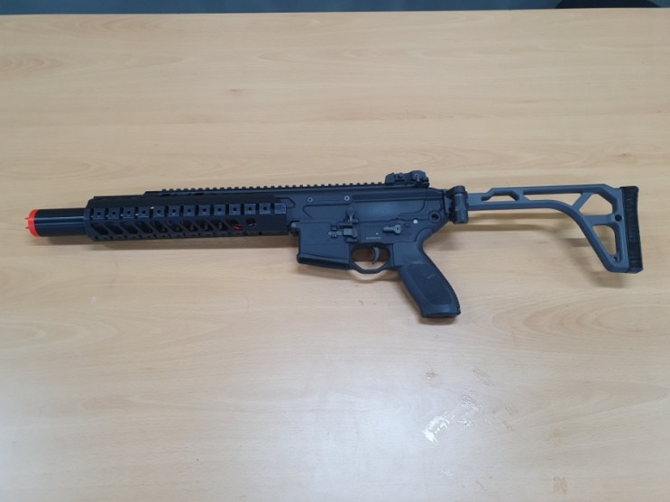 3D file FOLDABLE SKELETON AIRSOFT STOCK 💀・3D print design to download・Cults