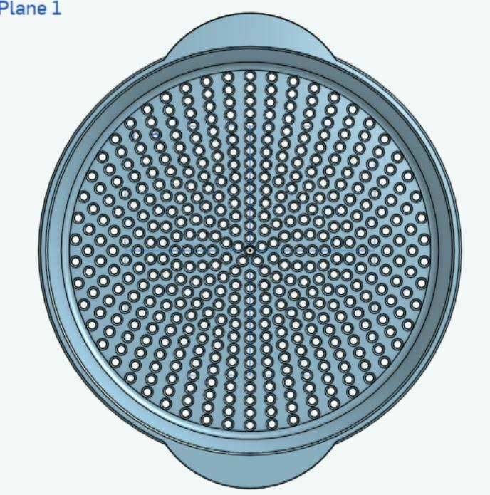 Fichier 3D gratuit Tamis de pêche 250 / 5mm・Plan pour imprimante 3D à ...