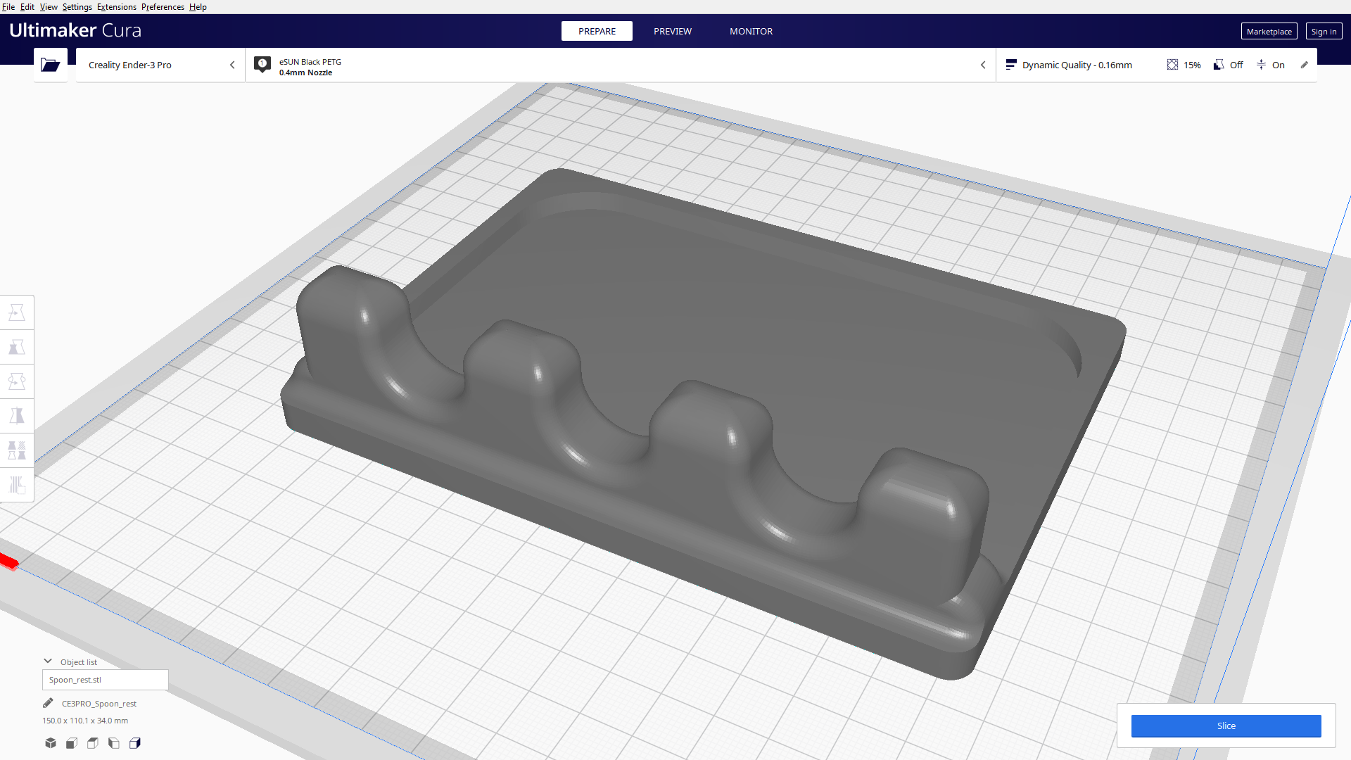 STL file Spoon-Ladle Rest・3D print model to download・Cults