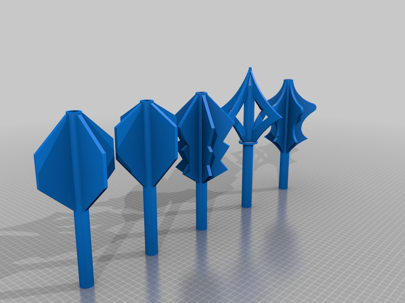 Free 3D file Tusken Raider Gaffi Stick Metal Ends・3D printing model to ...