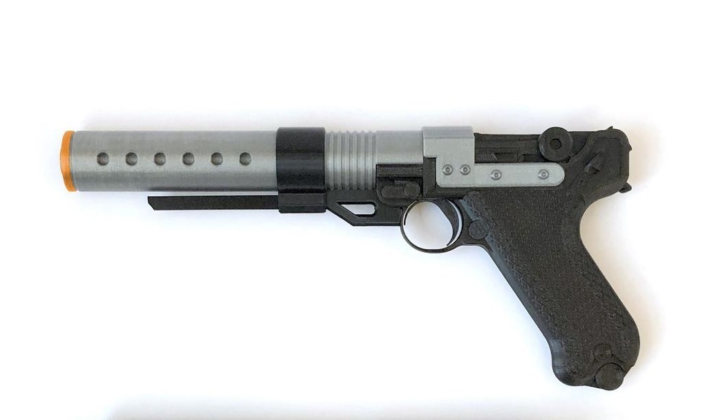 Archivo 3D gratis Jyn Erso A180 Blaster・Objeto para impresora 3D para ...