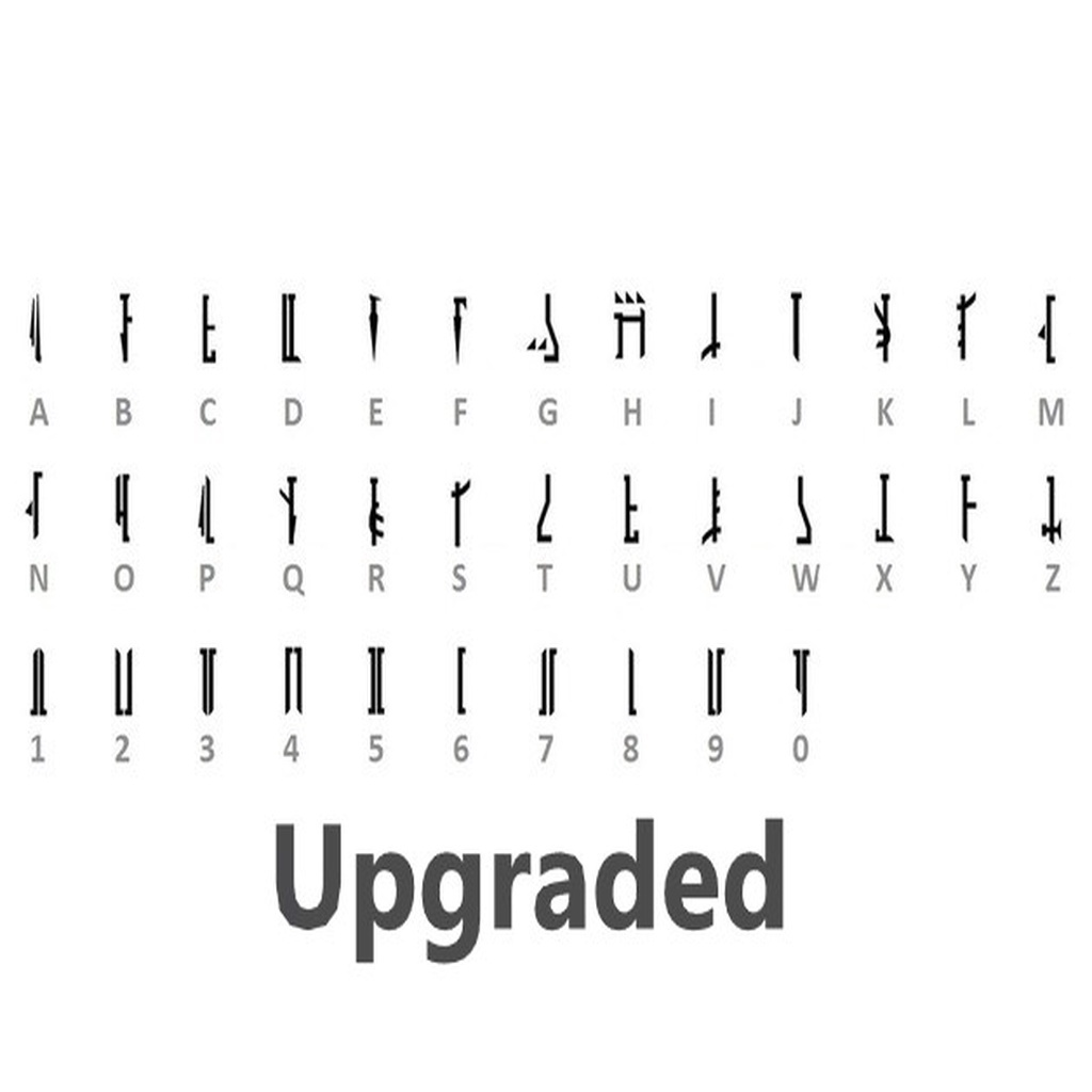 Archivo 3D gratis Alfabeto mandaloriano actualizado・Modelo de impresión ...