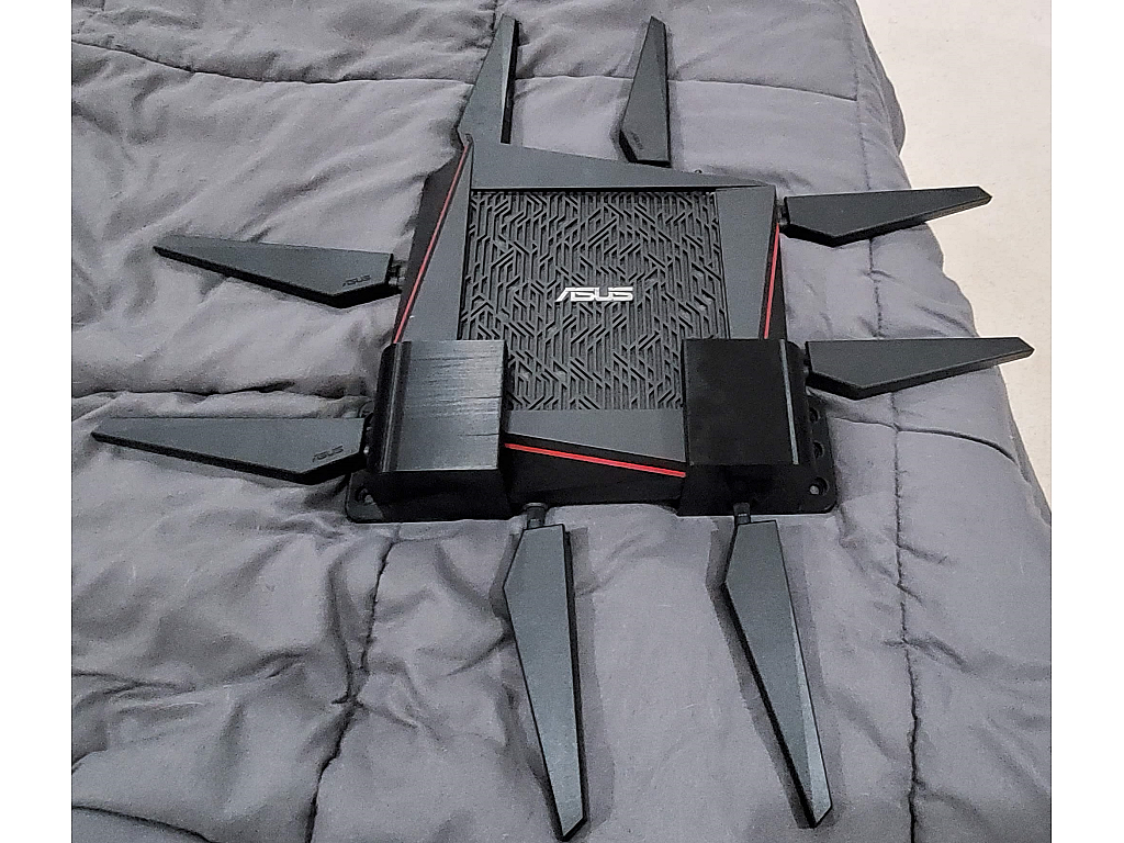 Free 3D file ASUS AC-RT5300 Router Wall Mounting System 🖥️・3D printable ...