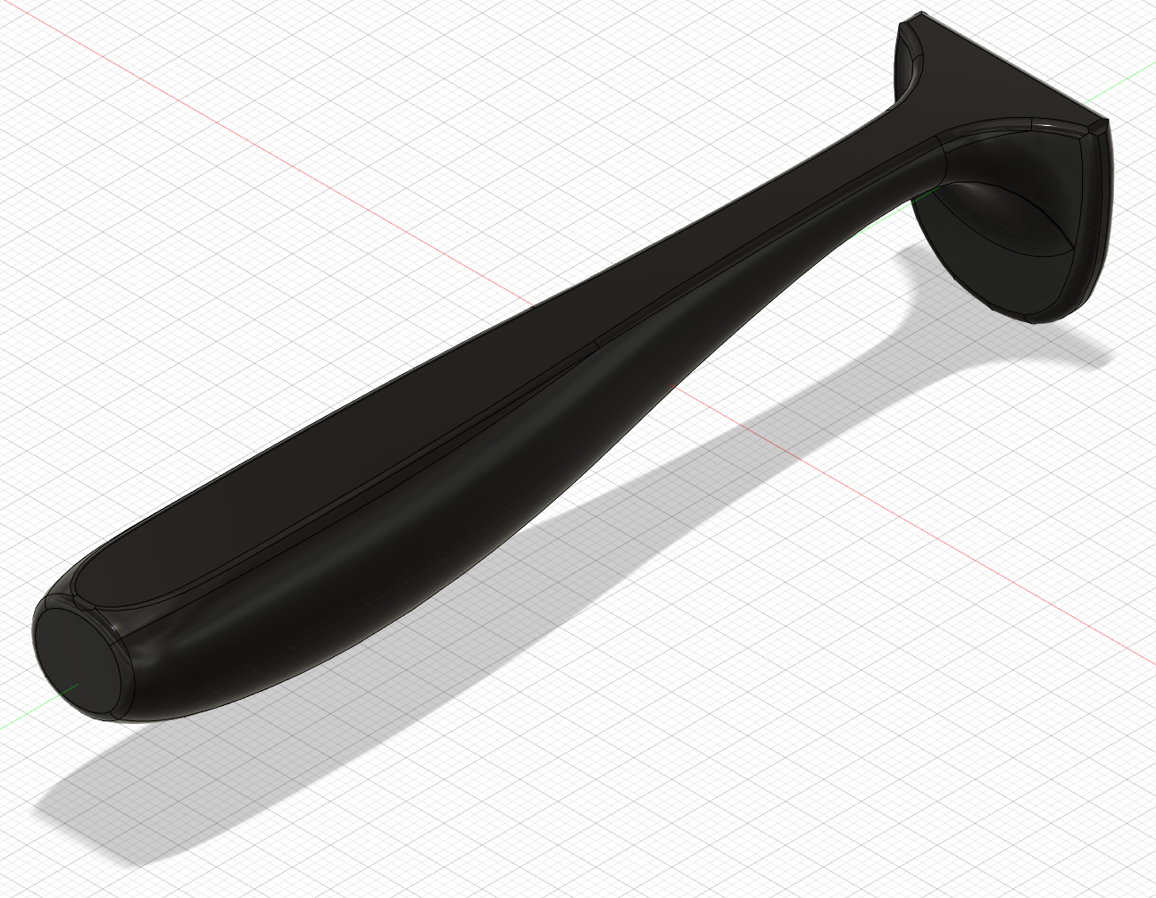 STL file 5" PaddleTail Open pour Master 🎣・3D printer model to download ...