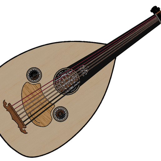 Download STL file OUD • 3D printing template ・ Cults