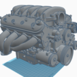 Download STL file Chevy Camaro LS3 engine • 3D printing model ・ Cults