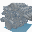 Download STL file Chevy Camaro LS3 engine • 3D printing model ・ Cults