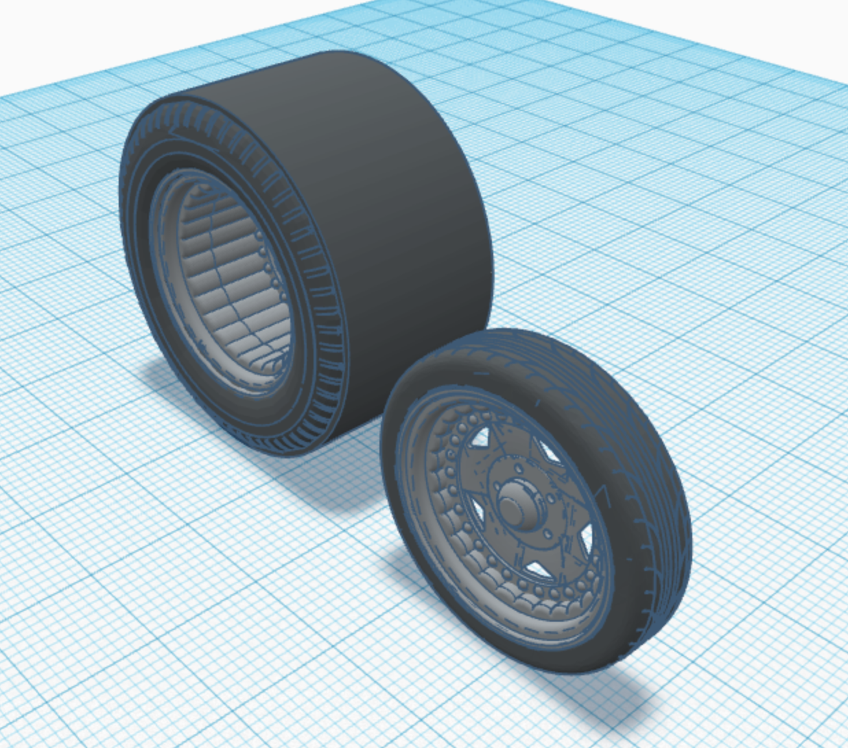 STL file convo-pro wheels and tires・3D printing model to download・Cults