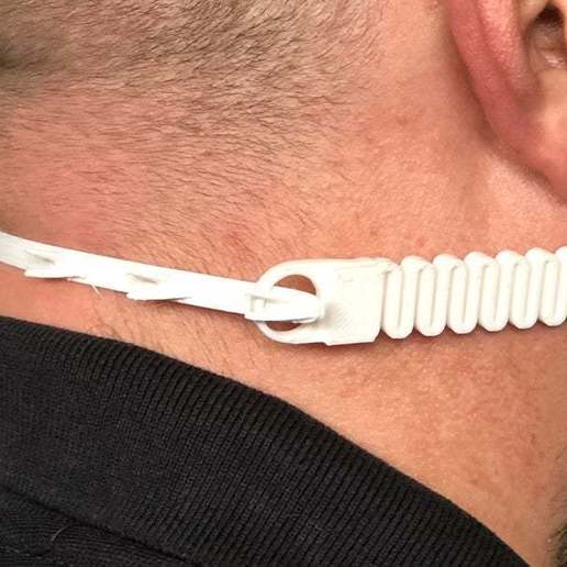 Download free 3D printer designs Medical Mask Replacement Strap ・ Cults