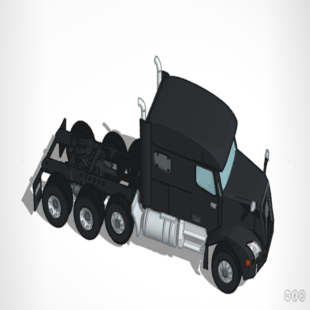 Free 3D file Volvo VNX Semi truck 🚚・3D printing model to download・Cults