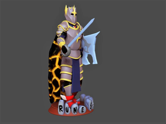 STL file RUNESCAPE OSRS PERSONAL USE ONLY・3D printing template to ...