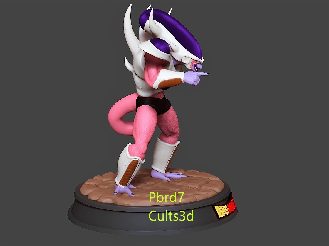 STL file DRAGON BALL 3RD FORM FRIEZA DRAGON BALL Z 🐉・3D printing ...