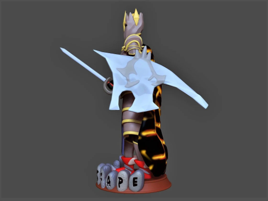 STL file RUNESCAPE OSRS PERSONAL USE ONLY・3D printing template to ...