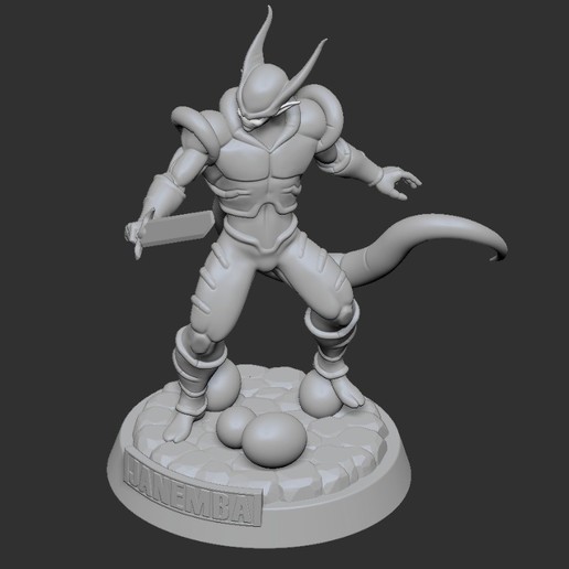 Download STL file Janemba dragon ball z • 3D printing model ・ Cults