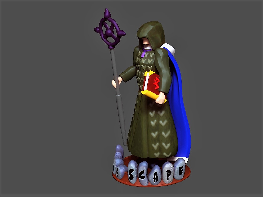 STL file RUNESCAPE OSRS PERSONAL USE ONLY・3D printing template to ...