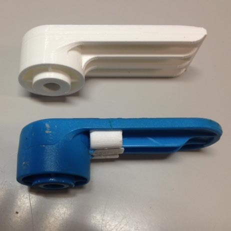 STL file mower handle grip handle 🌳・3D printing template to download・Cults