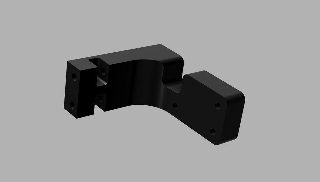 Free 3D file FT011 Feilun RC Boat alu rudder support (center)・Design to ...